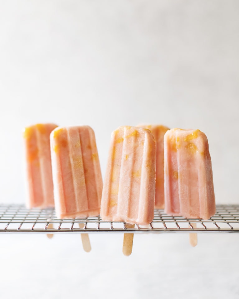 Mango Guava Popsicles - Teak & Thyme