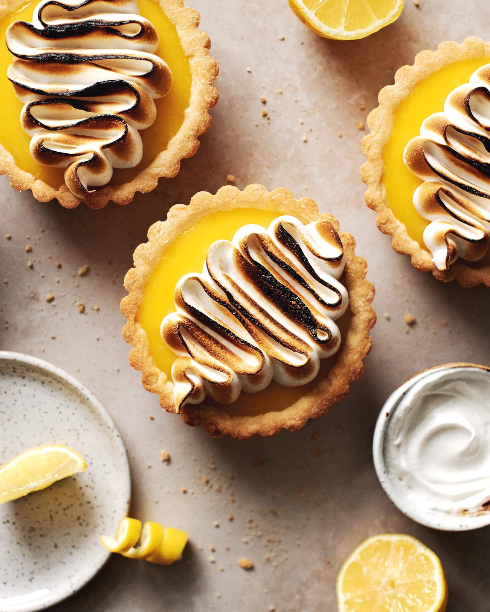 Mini Lemon Meringue Tarts - Teak & Thyme