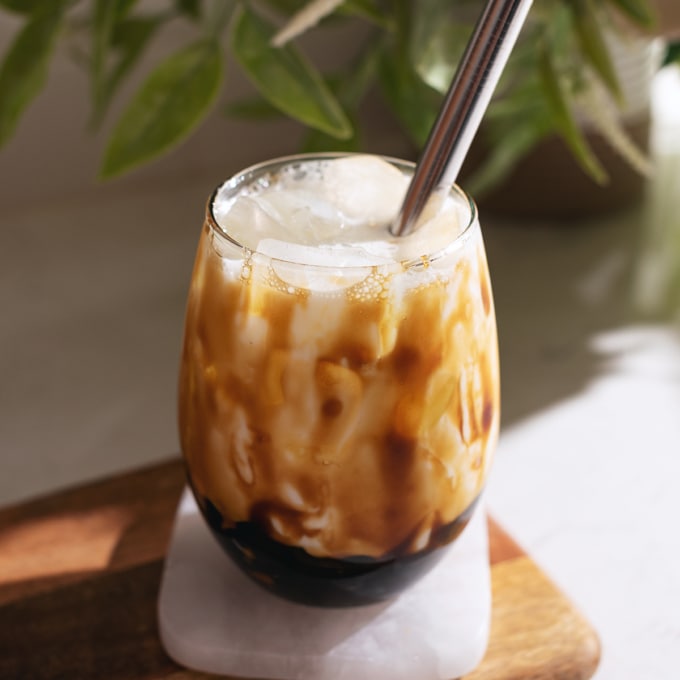 Brown Sugar Milk Boba - Teak & Thyme