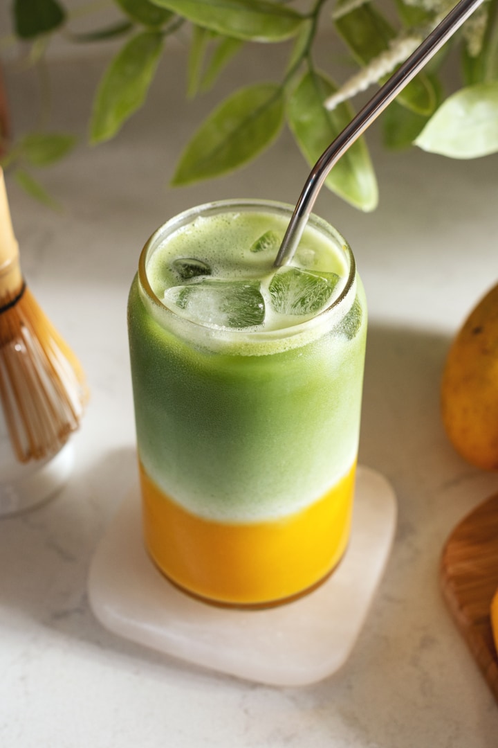 Mango Matcha Latte - Teak & Thyme