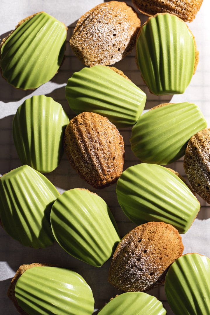 Matcha Madeleines - Teak & Thyme