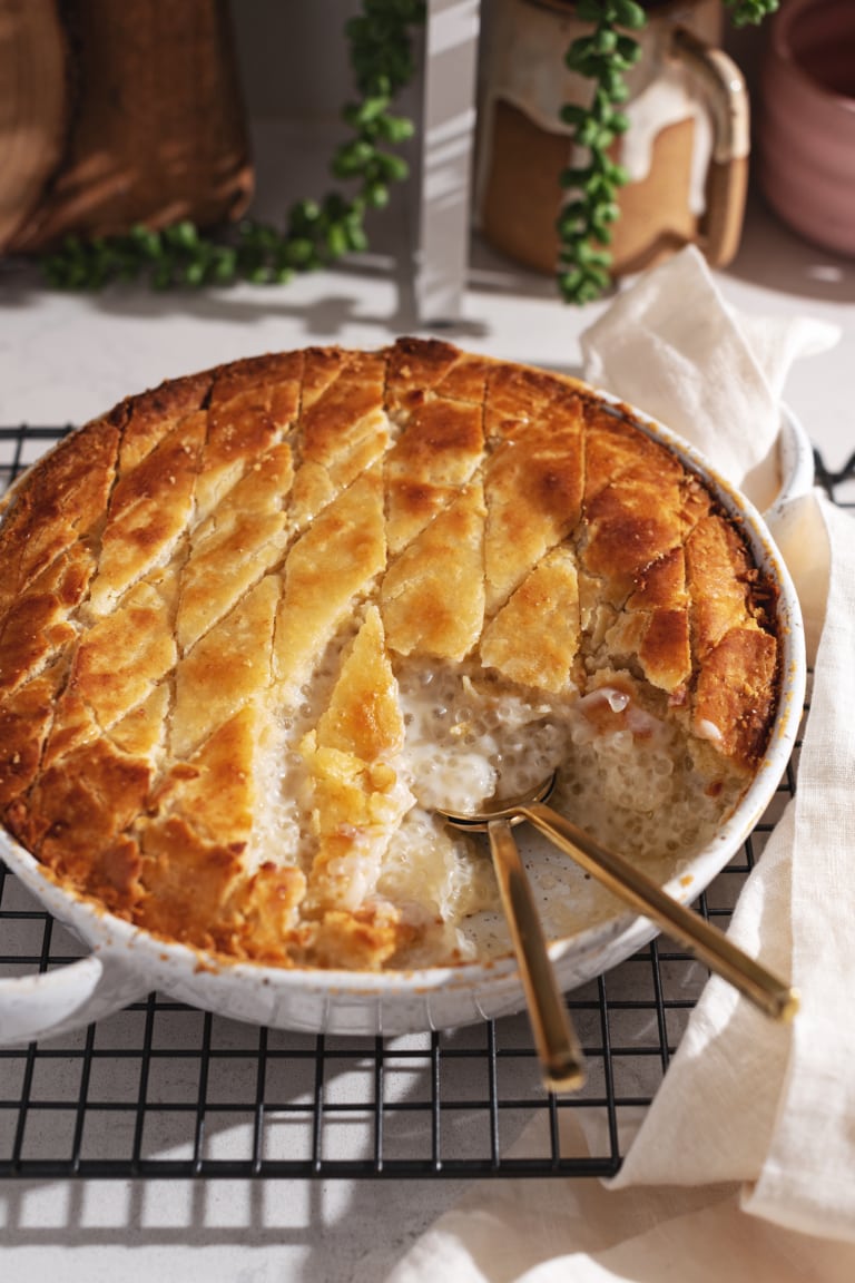 Baked Tapioca Pudding - Teak & Thyme