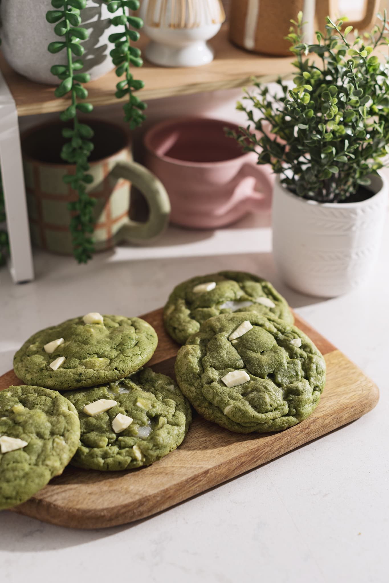 Matcha Mochi Cookies - Teak & Thyme