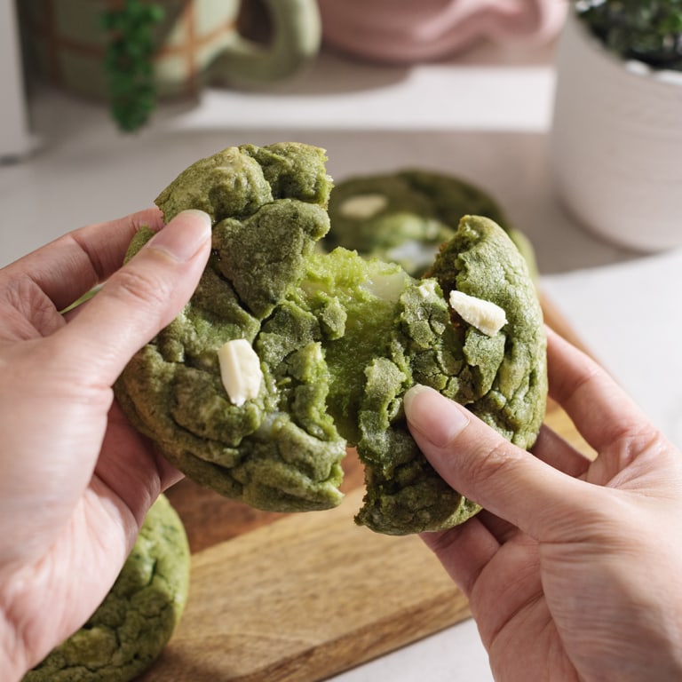 Matcha Mochi Cookies - Teak & Thyme