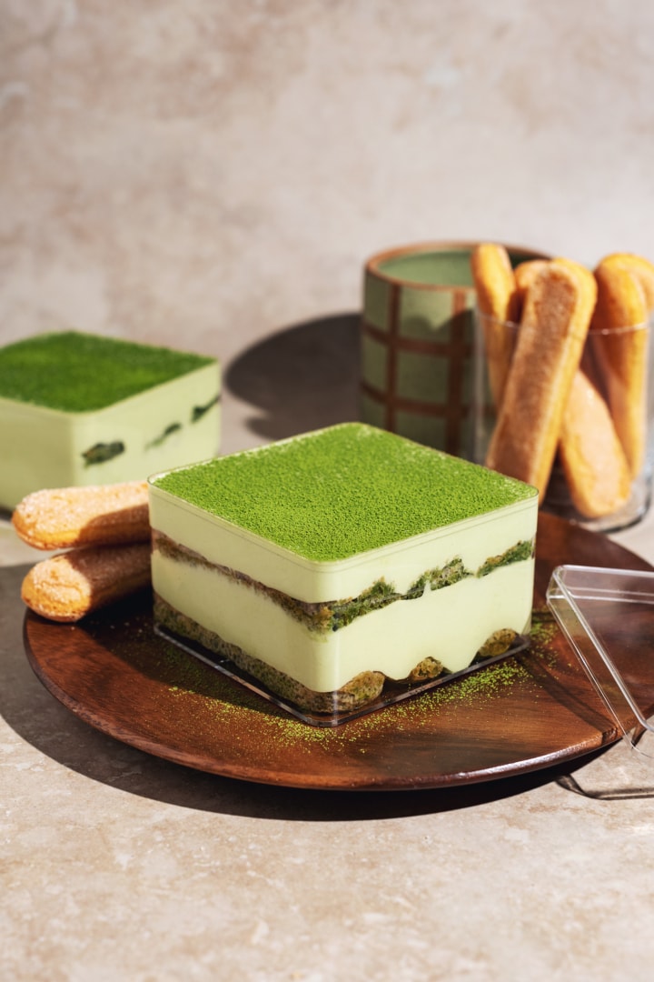 Matcha Tiramisu - Teak & Thyme
