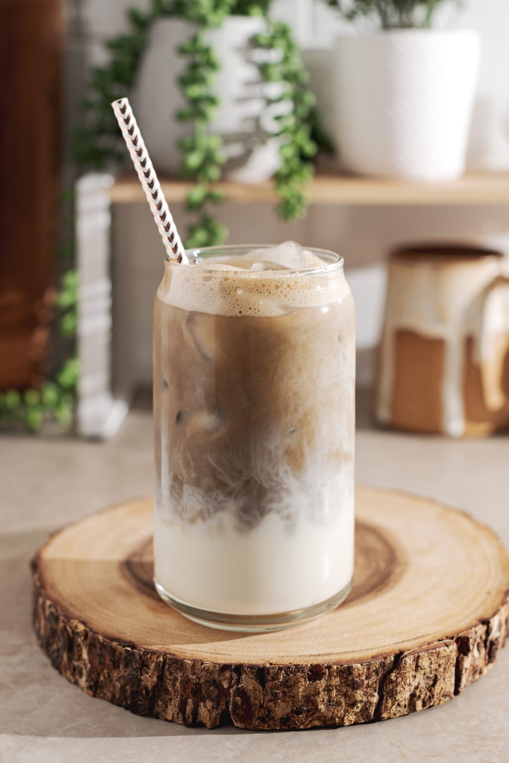 Hojicha Latte (Hot or Iced) - Teak & Thyme