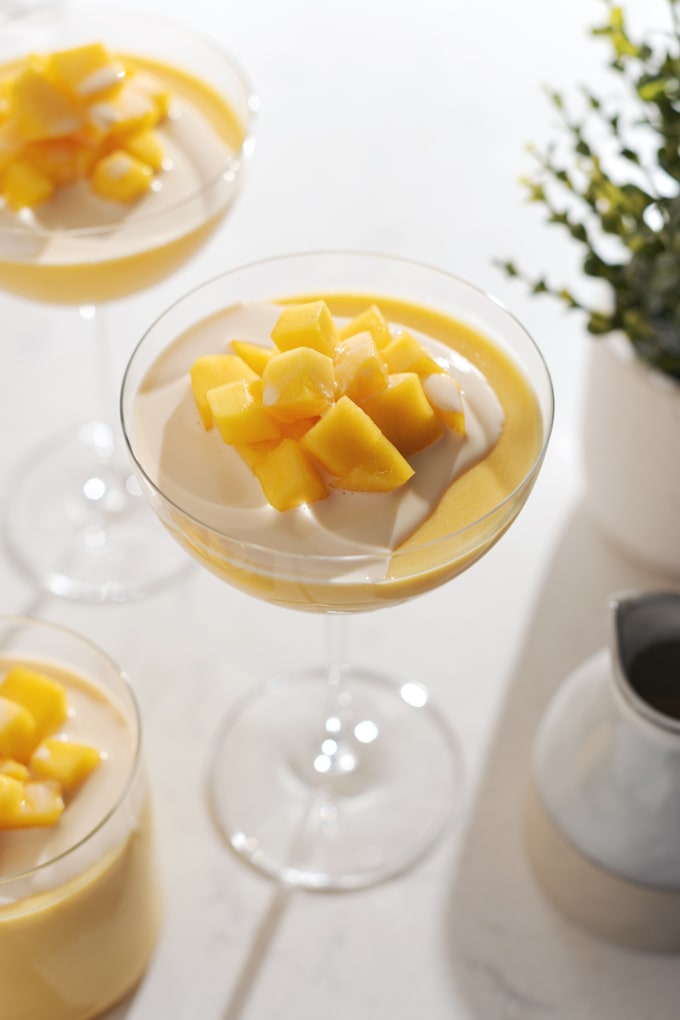 Mango Pudding (Hong Kong Style) - Teak & Thyme
