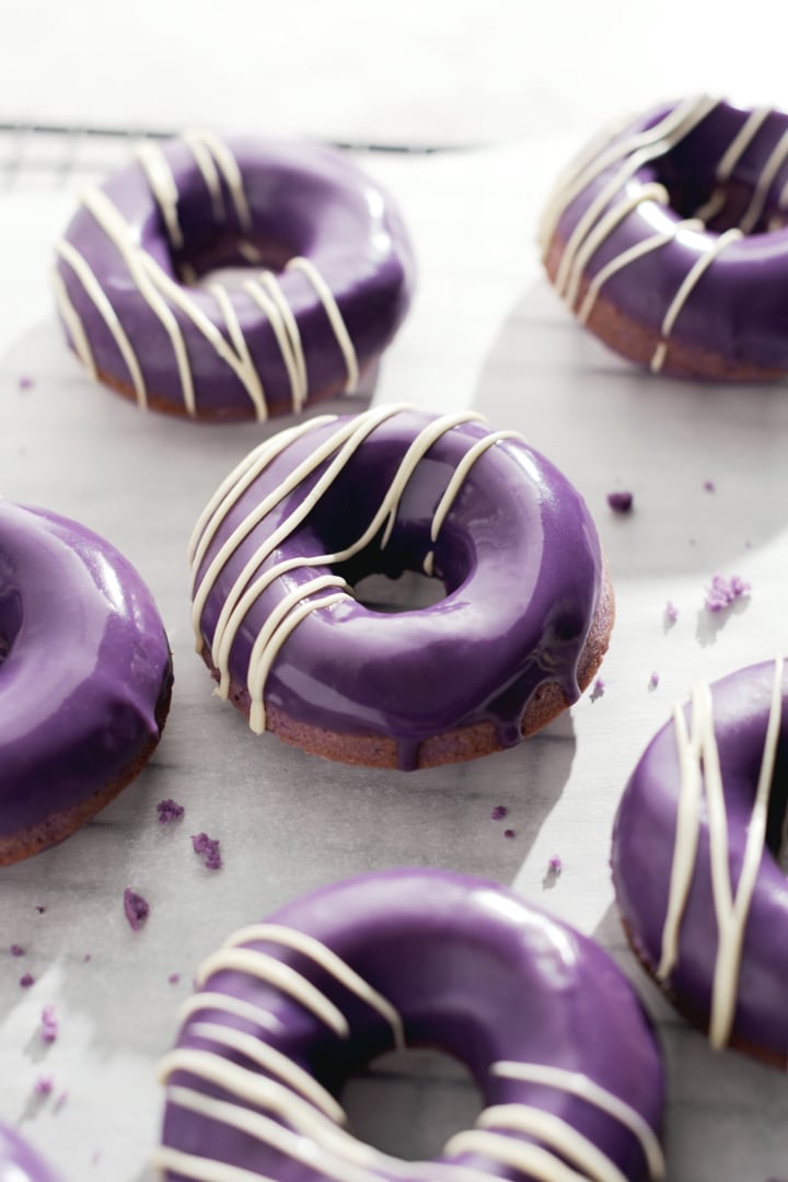 Ube Donuts - Teak & Thyme