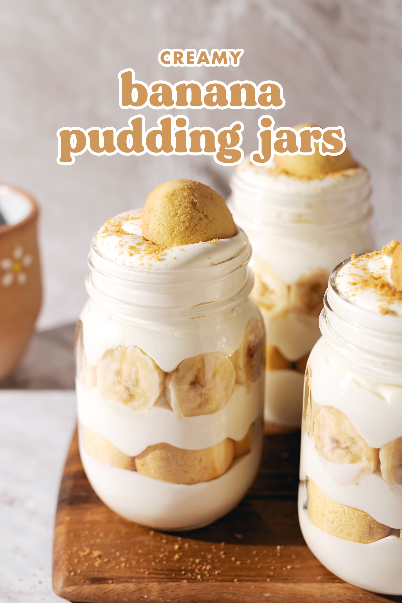 Banana Pudding Jars - Teak & Thyme