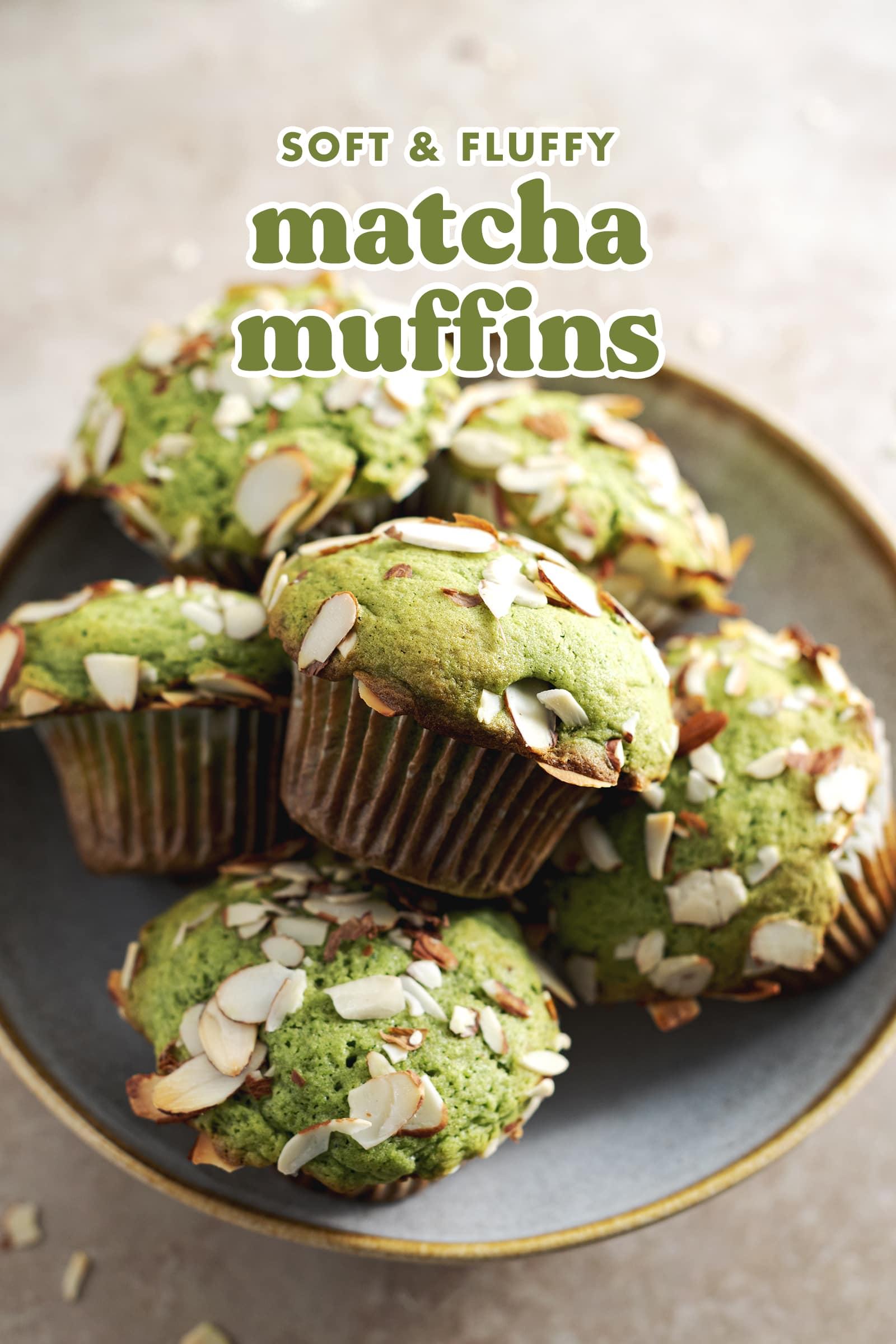 Matcha Muffins - Teak & Thyme