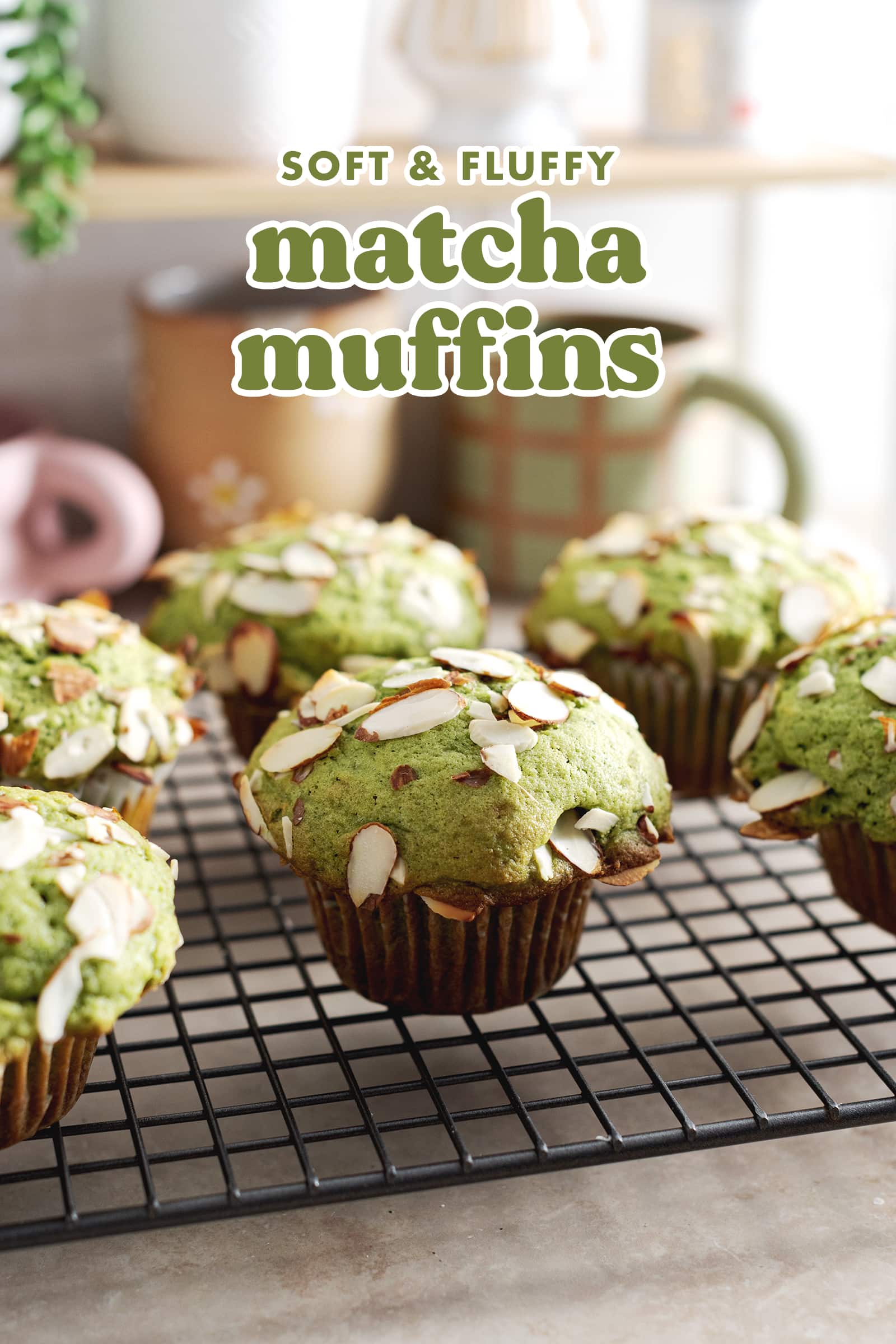 Matcha Muffins - Teak & Thyme