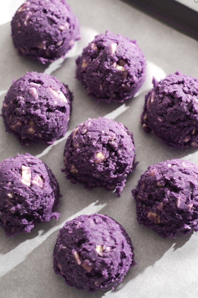 Ube Cookies - Teak & Thyme