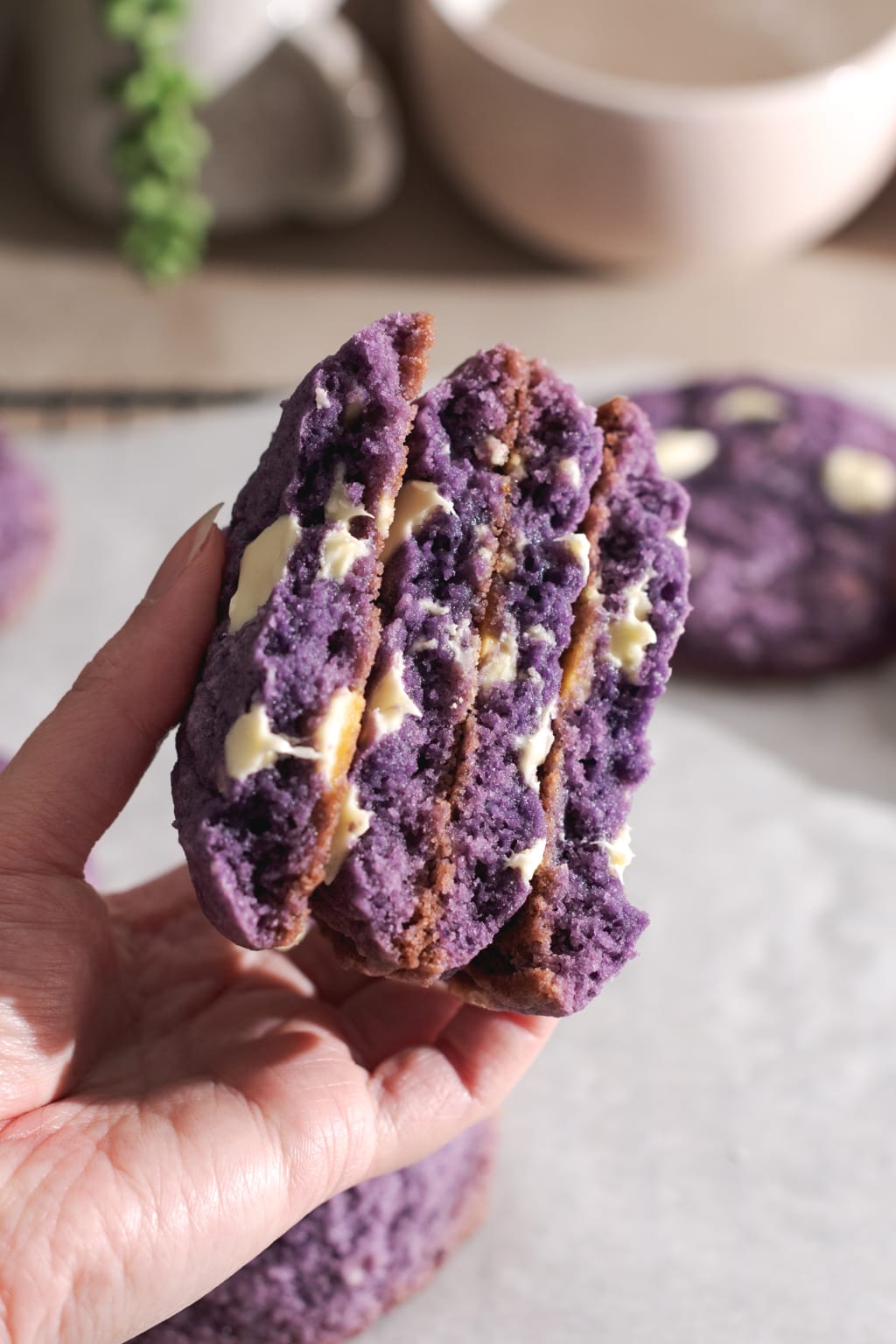 Ube Cookies - Teak & Thyme