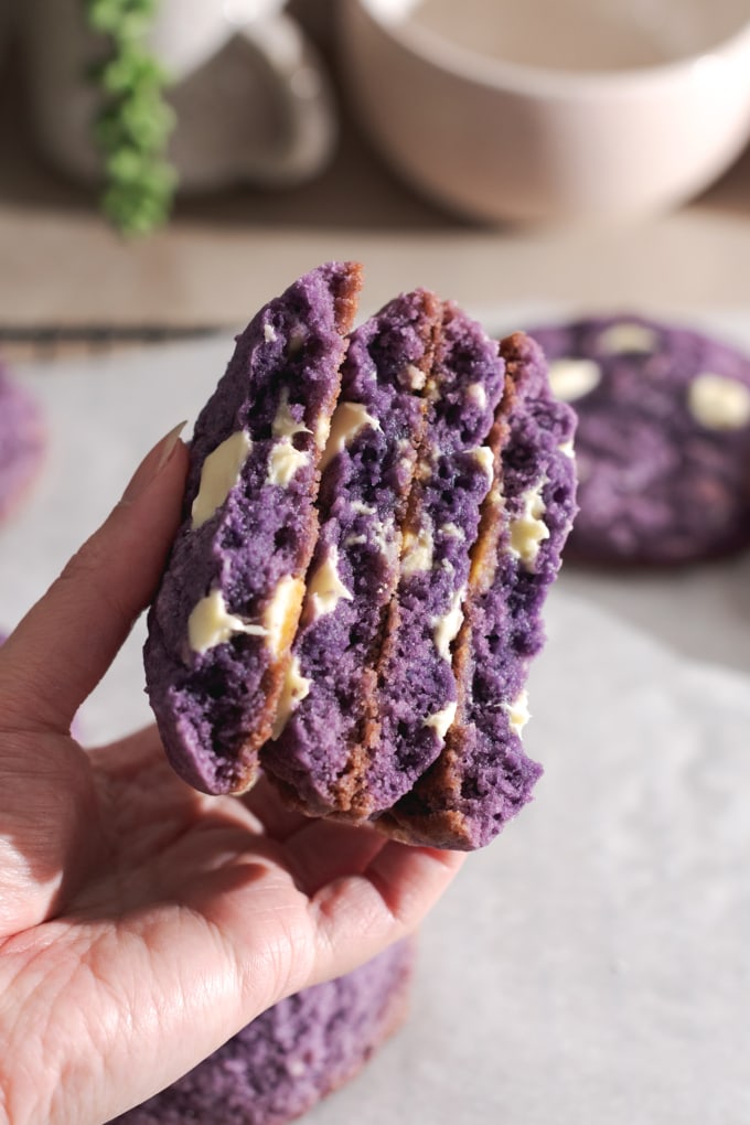 Ube Cookies - Teak & Thyme