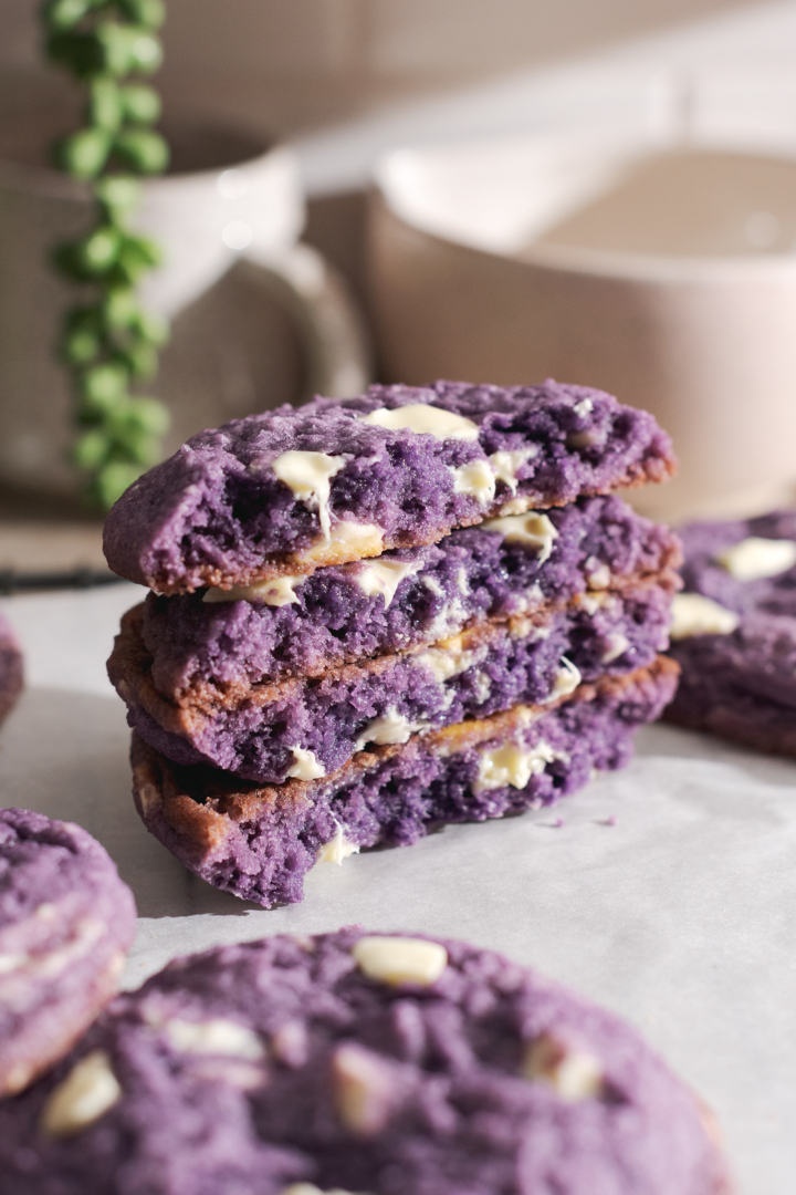 Ube Cookies - Teak & Thyme