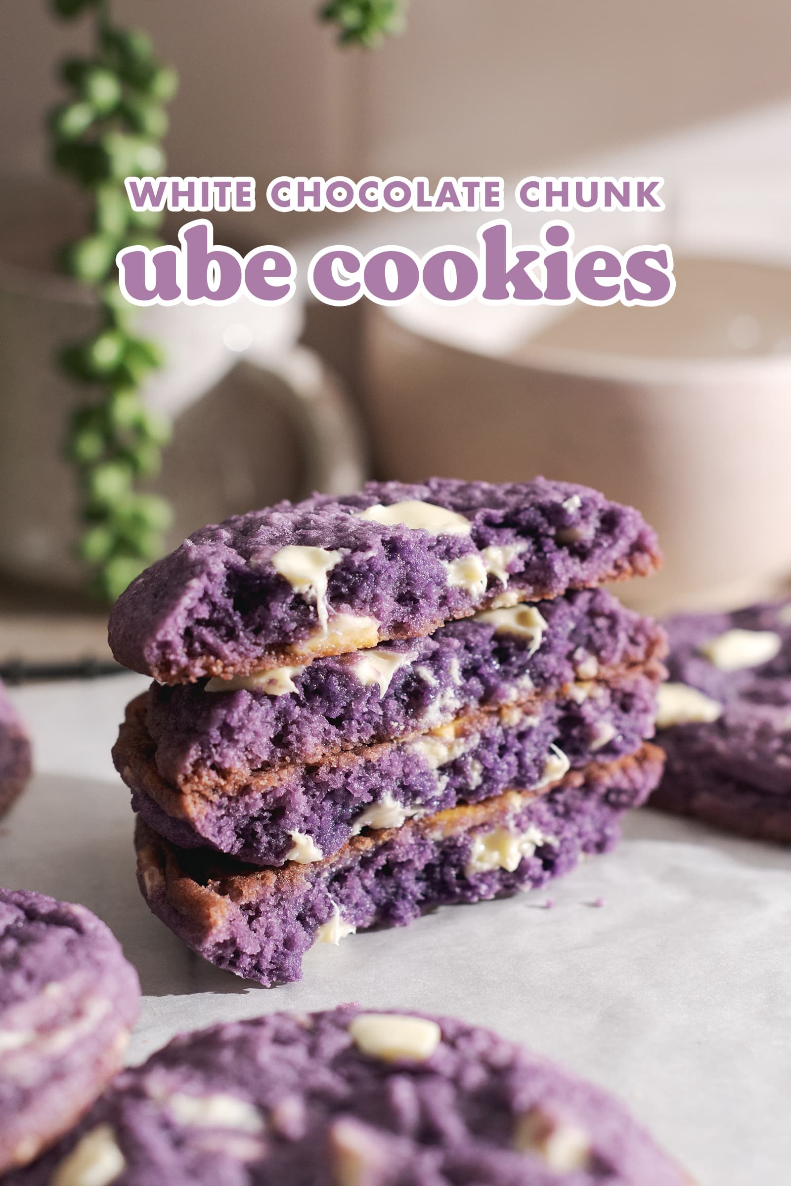 Ube Cookies - Teak & Thyme