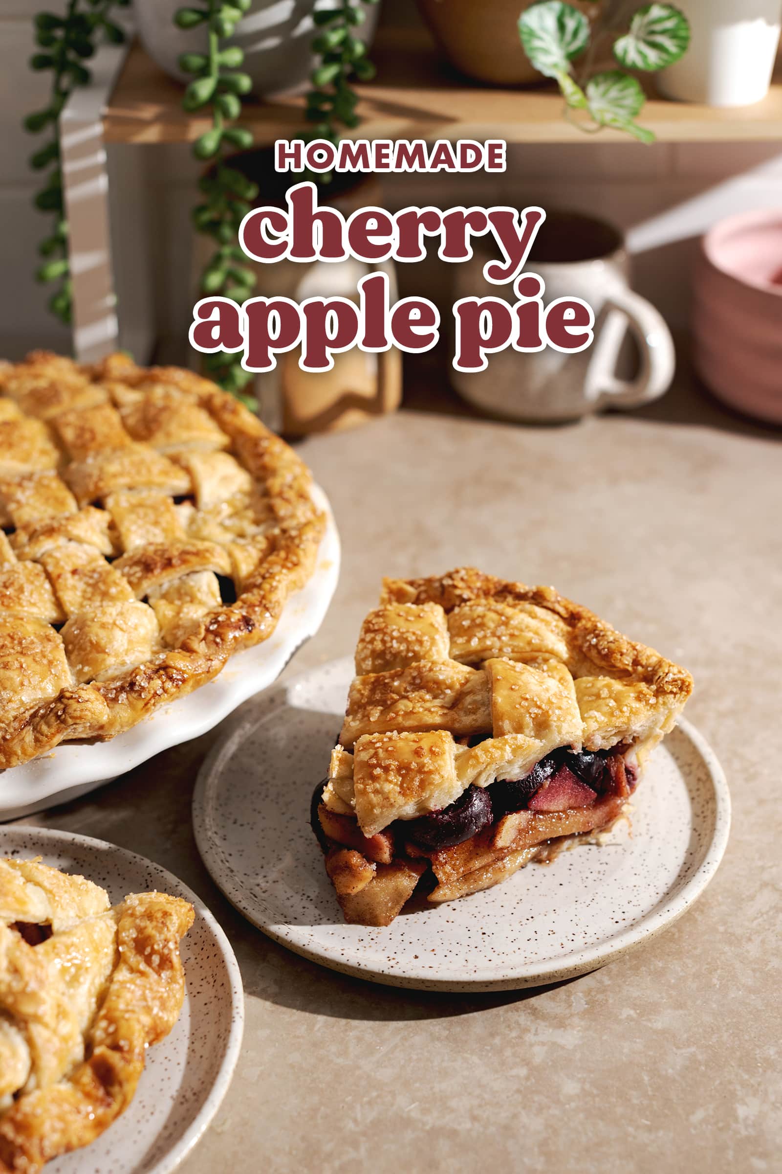 Cherry Apple Pie - Teak & Thyme