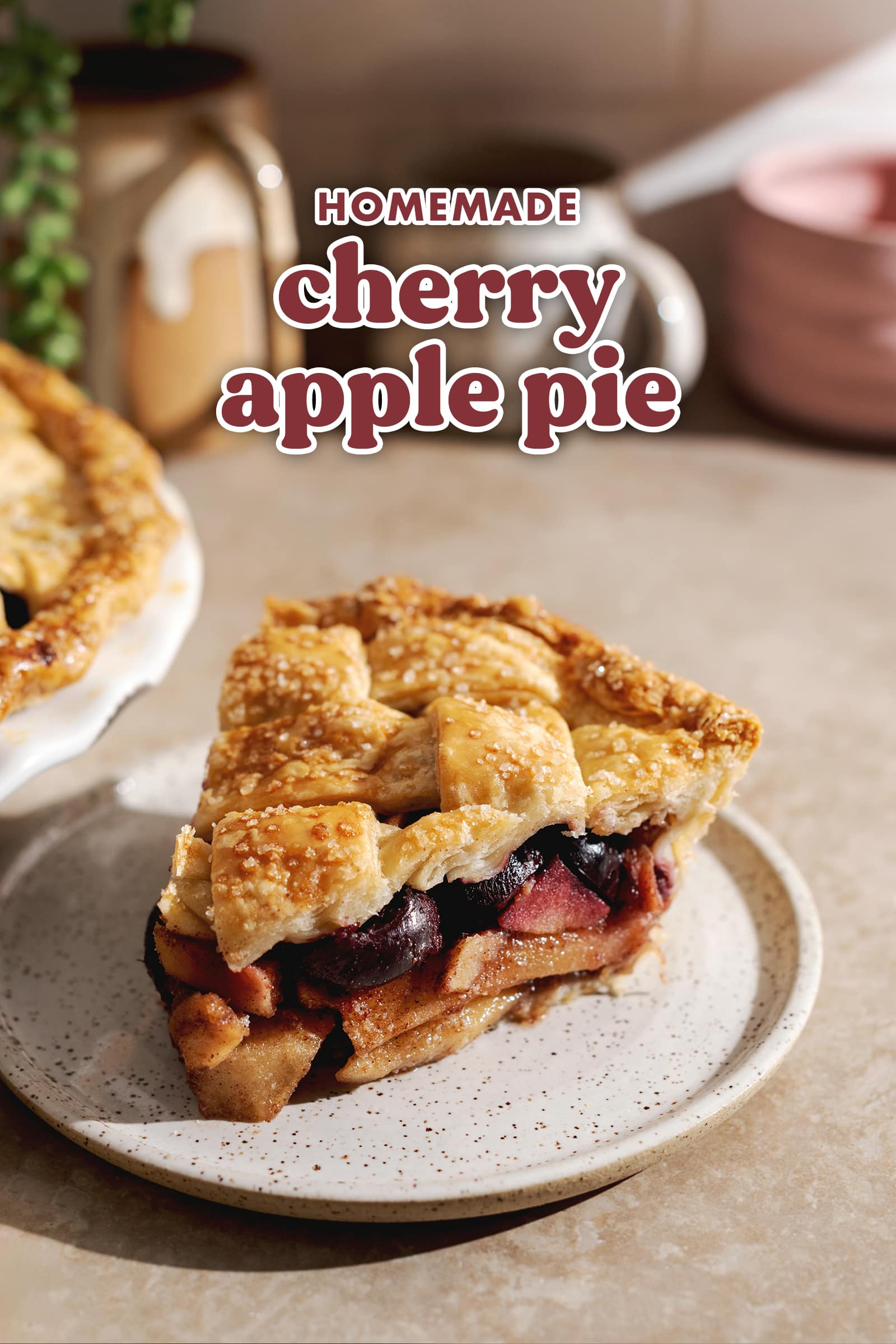 Cherry Apple Pie - Teak & Thyme
