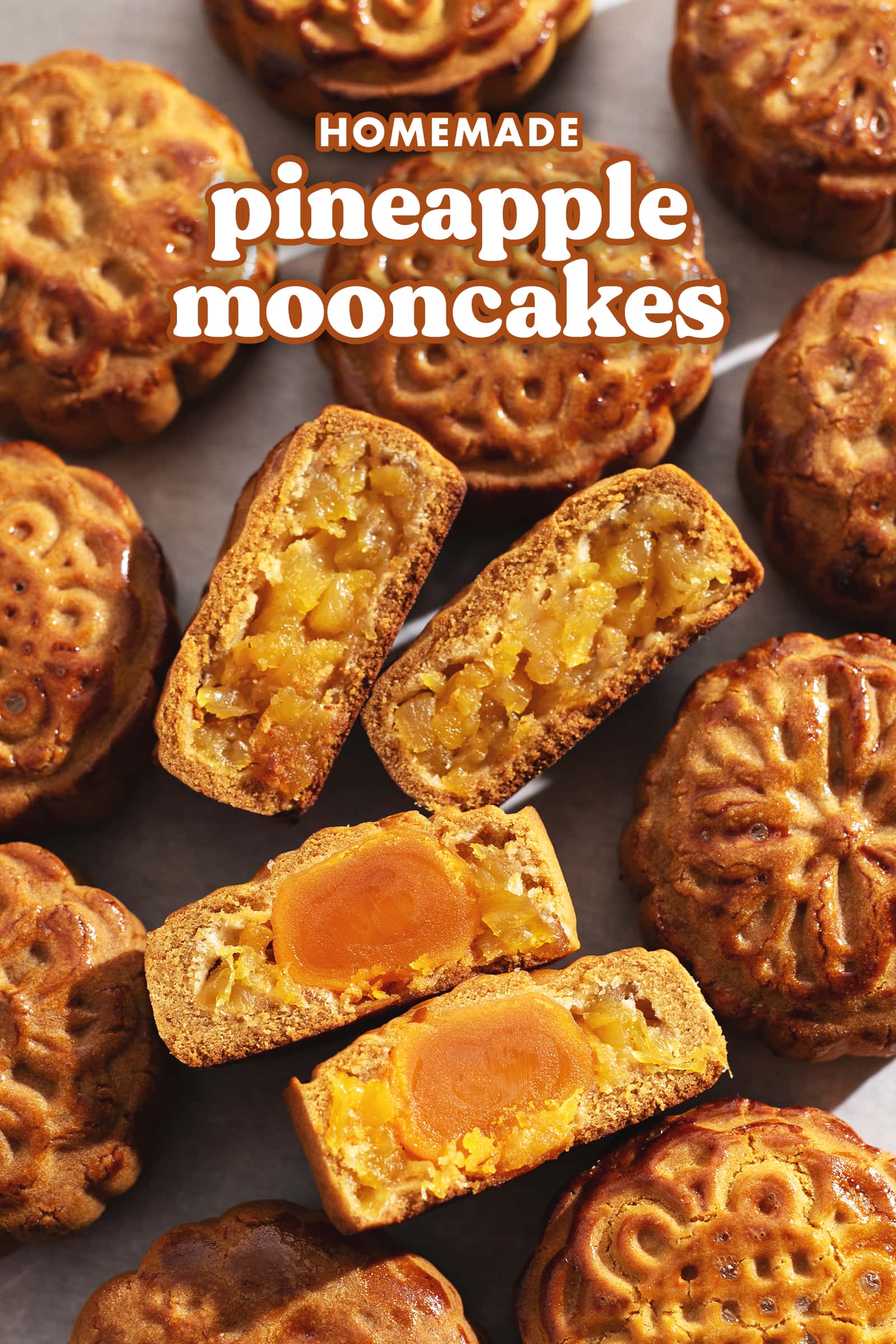 Pineapple Mooncakes - Teak & Thyme