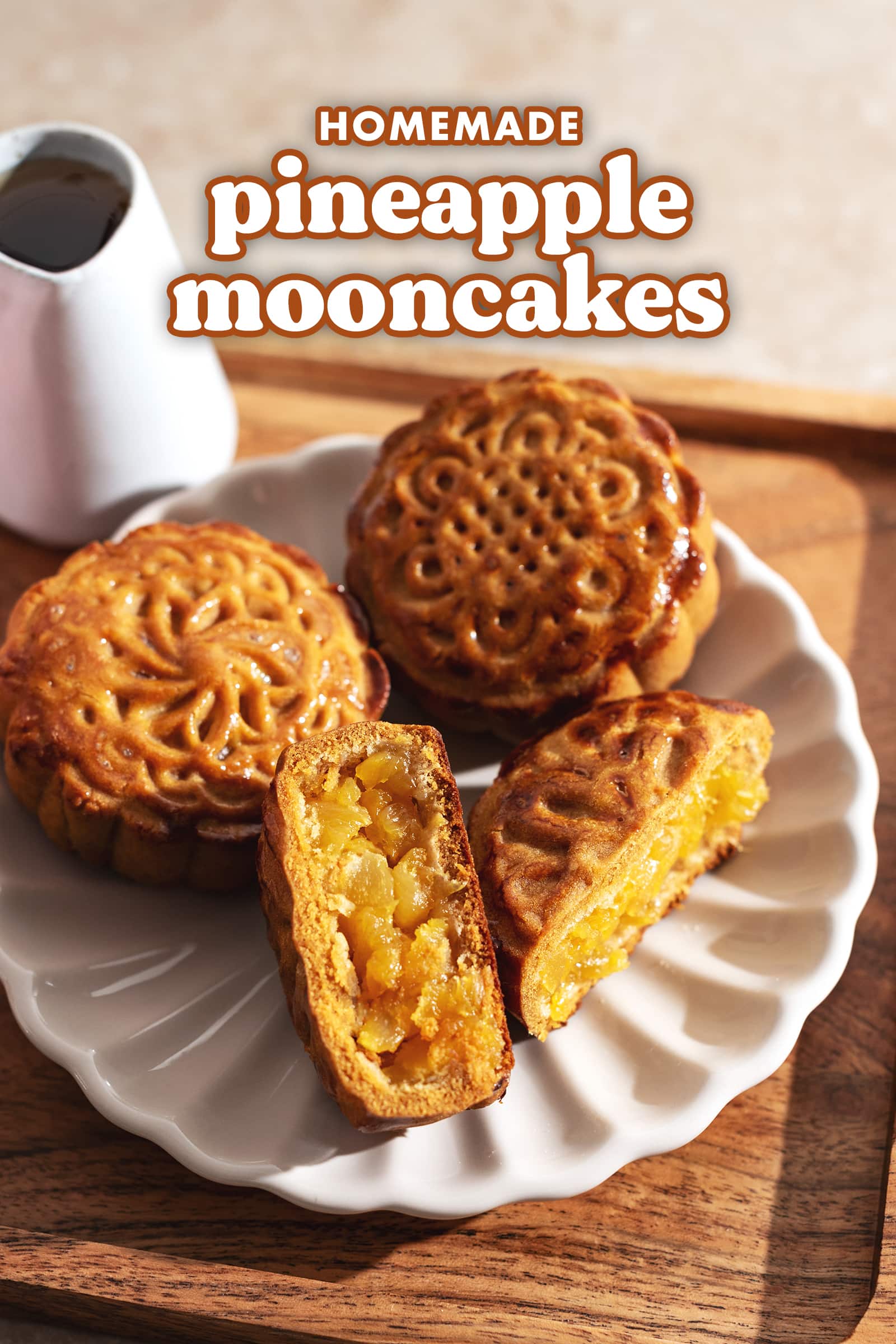 Pineapple Mooncakes - Teak & Thyme