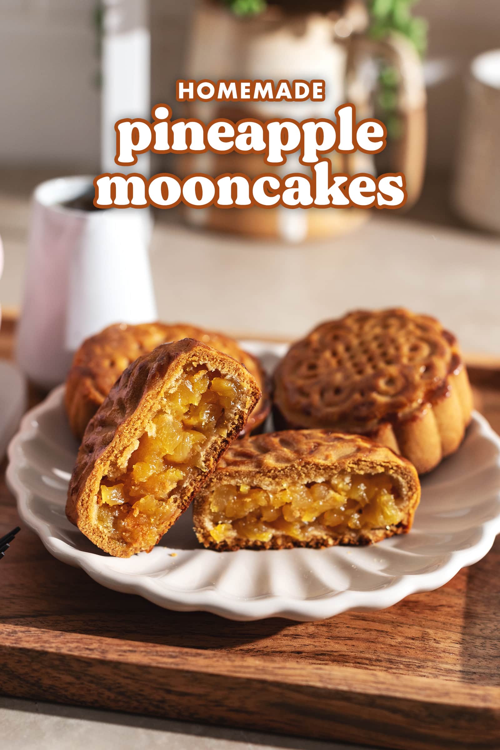 Pineapple Mooncakes - Teak & Thyme