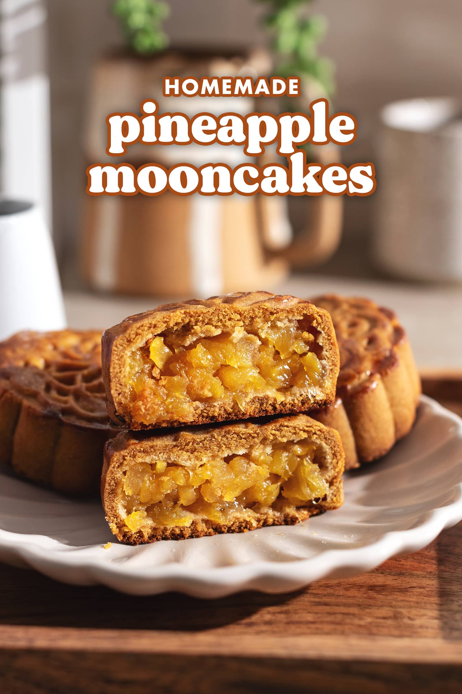 Pineapple Mooncakes - Teak & Thyme