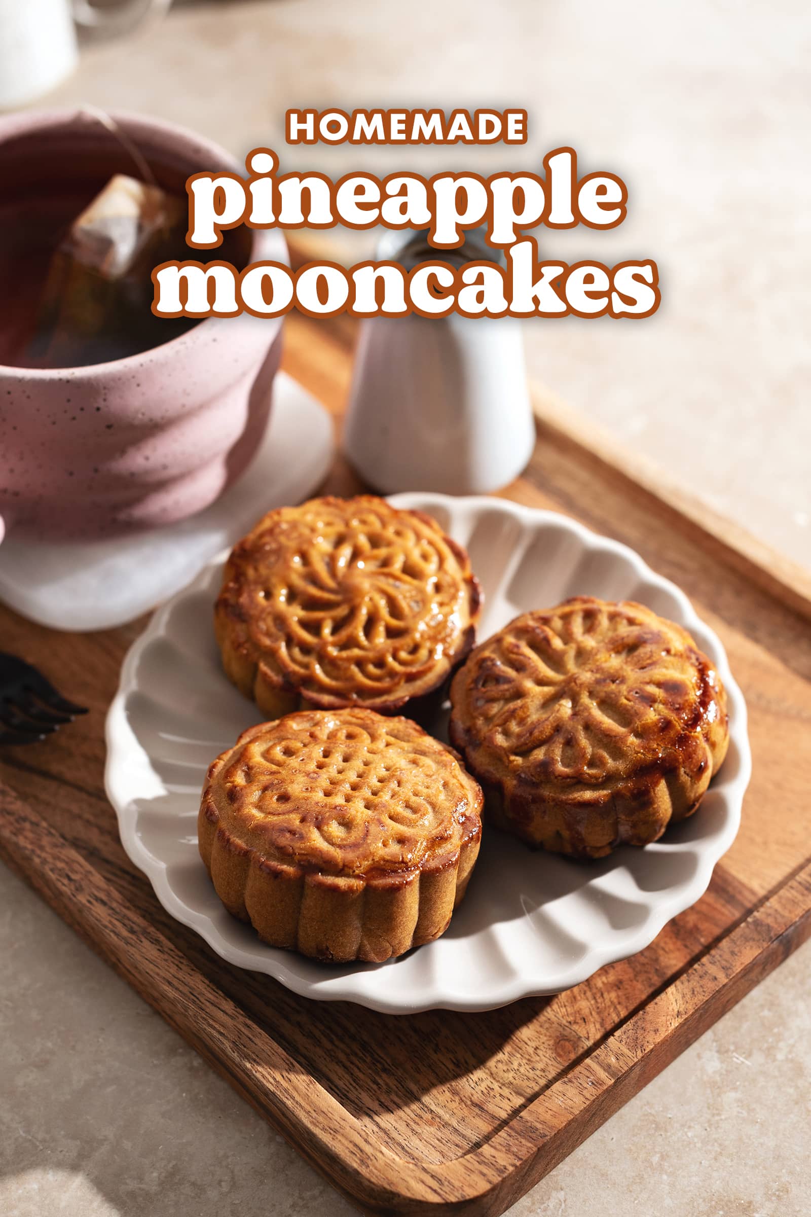 Pineapple Mooncakes - Teak & Thyme