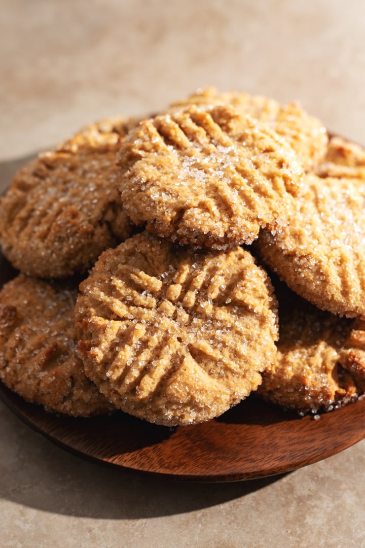 Peanut Butter Miso Cookies - Teak & Thyme