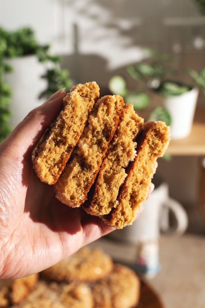 Peanut Butter Miso Cookies - Teak & Thyme