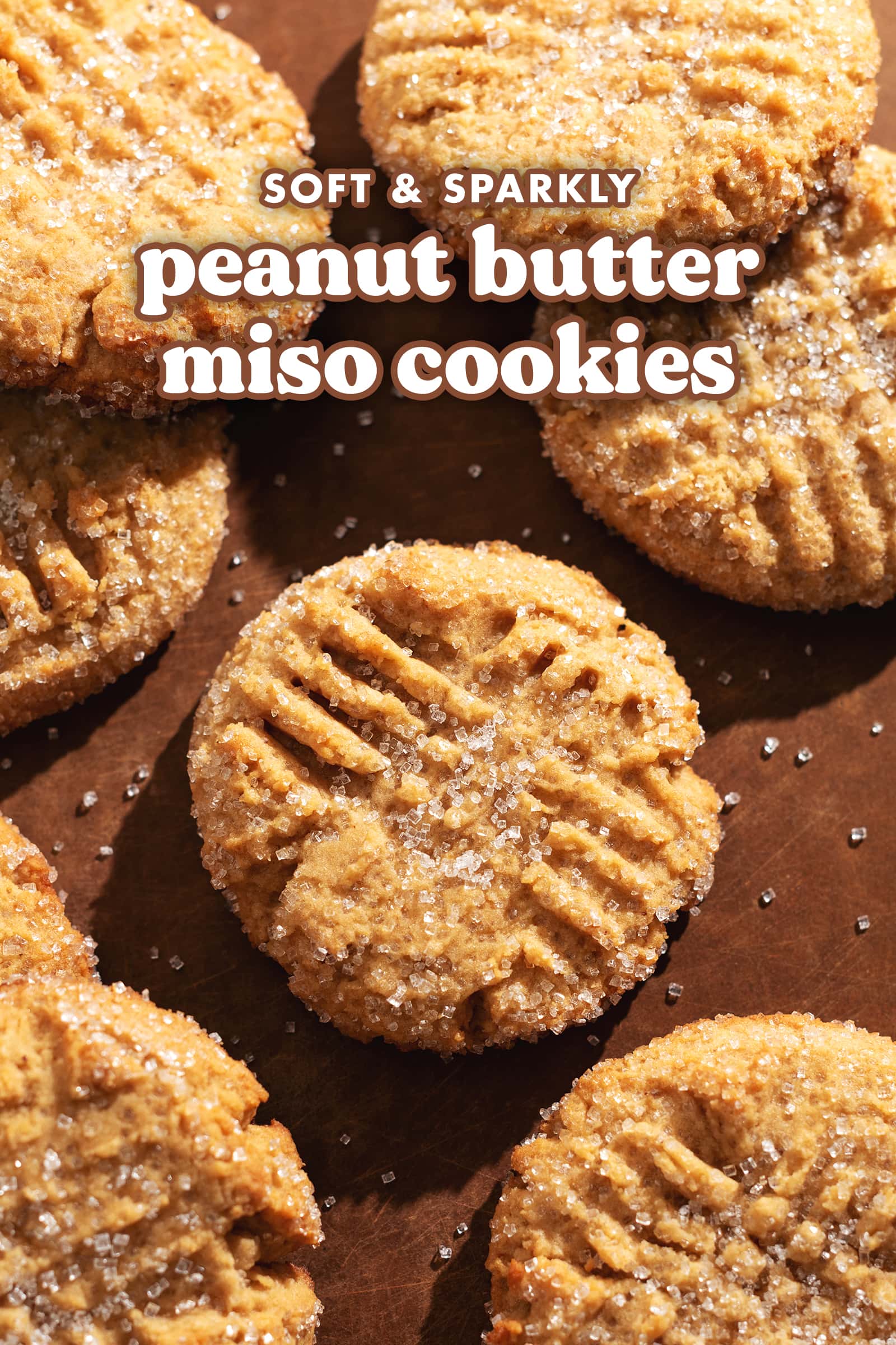 Peanut Butter Miso Cookies - Teak & Thyme
