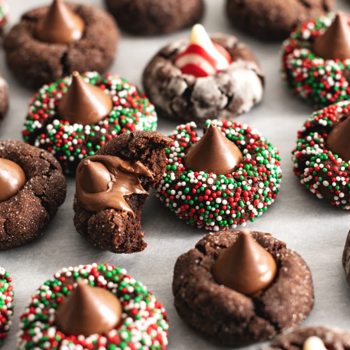 Chocolate Blossom Cookies - Teak & Thyme