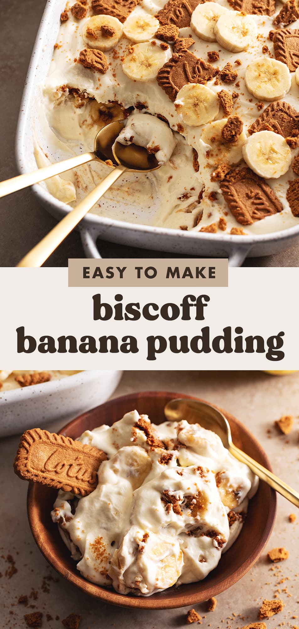 Biscoff Banana Pudding - Teak & Thyme