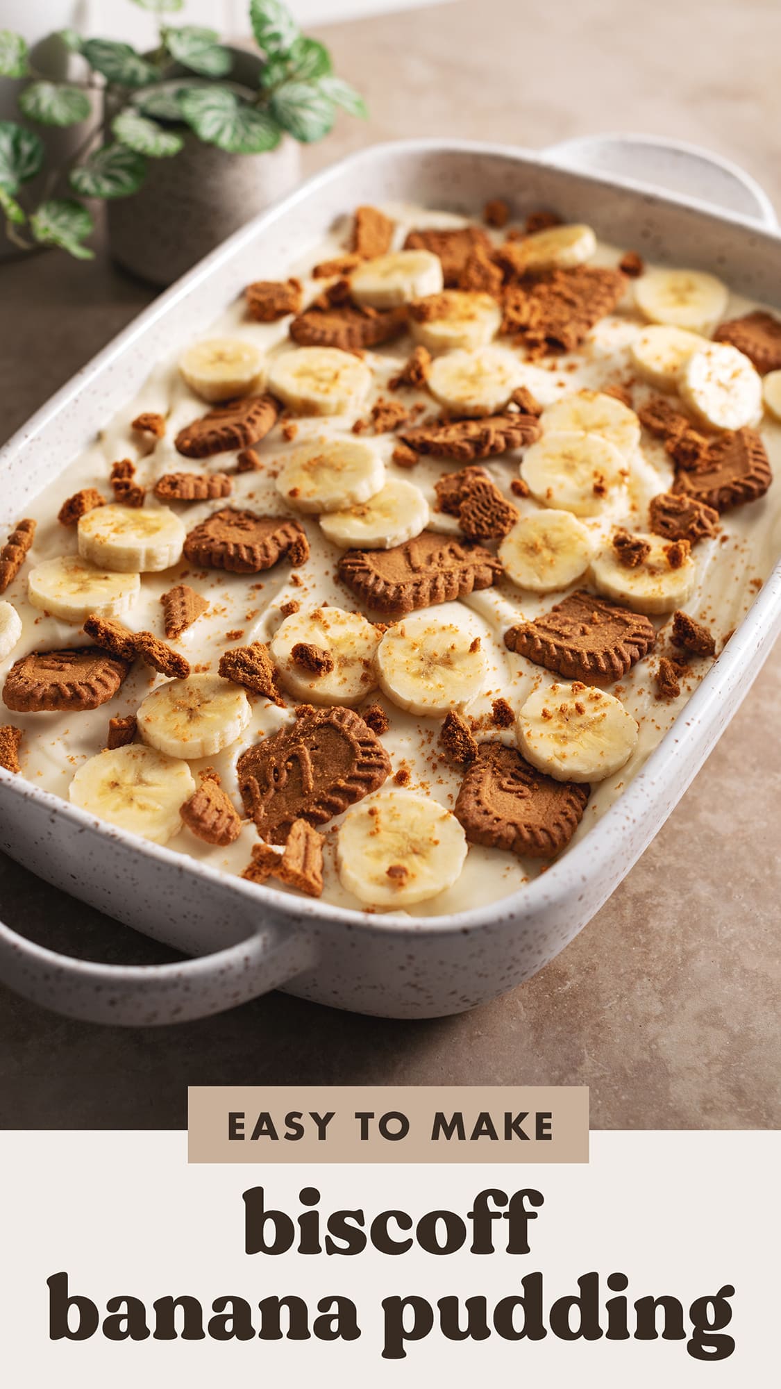 Biscoff Banana Pudding - Teak & Thyme