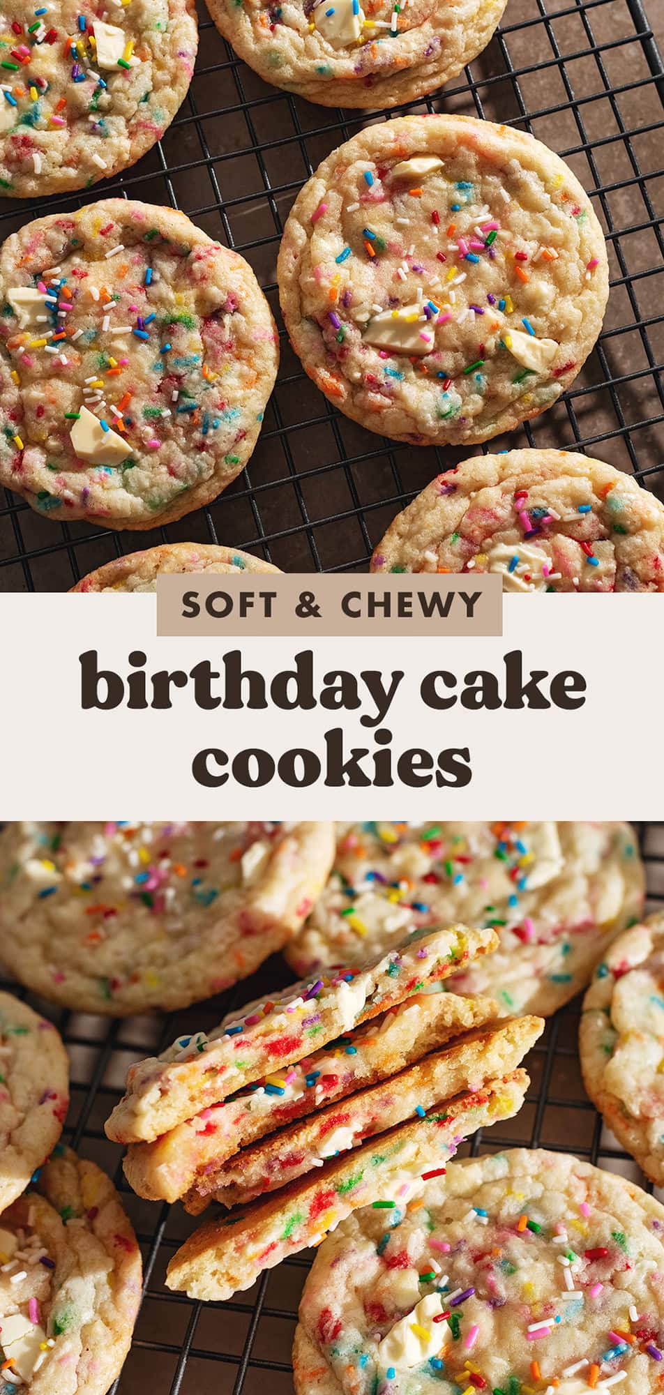 Birthday Cake Cookies - Teak & Thyme