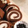Mocha Roll Cake - Teak & Thyme