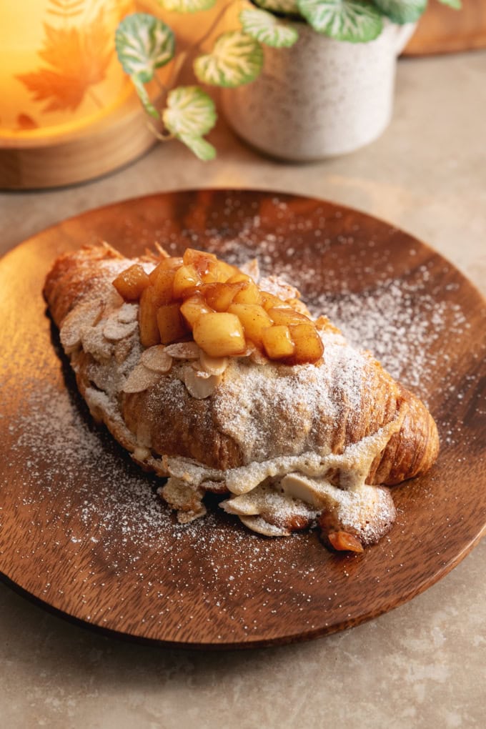 Apple Pie Almond Croissants - Teak & Thyme