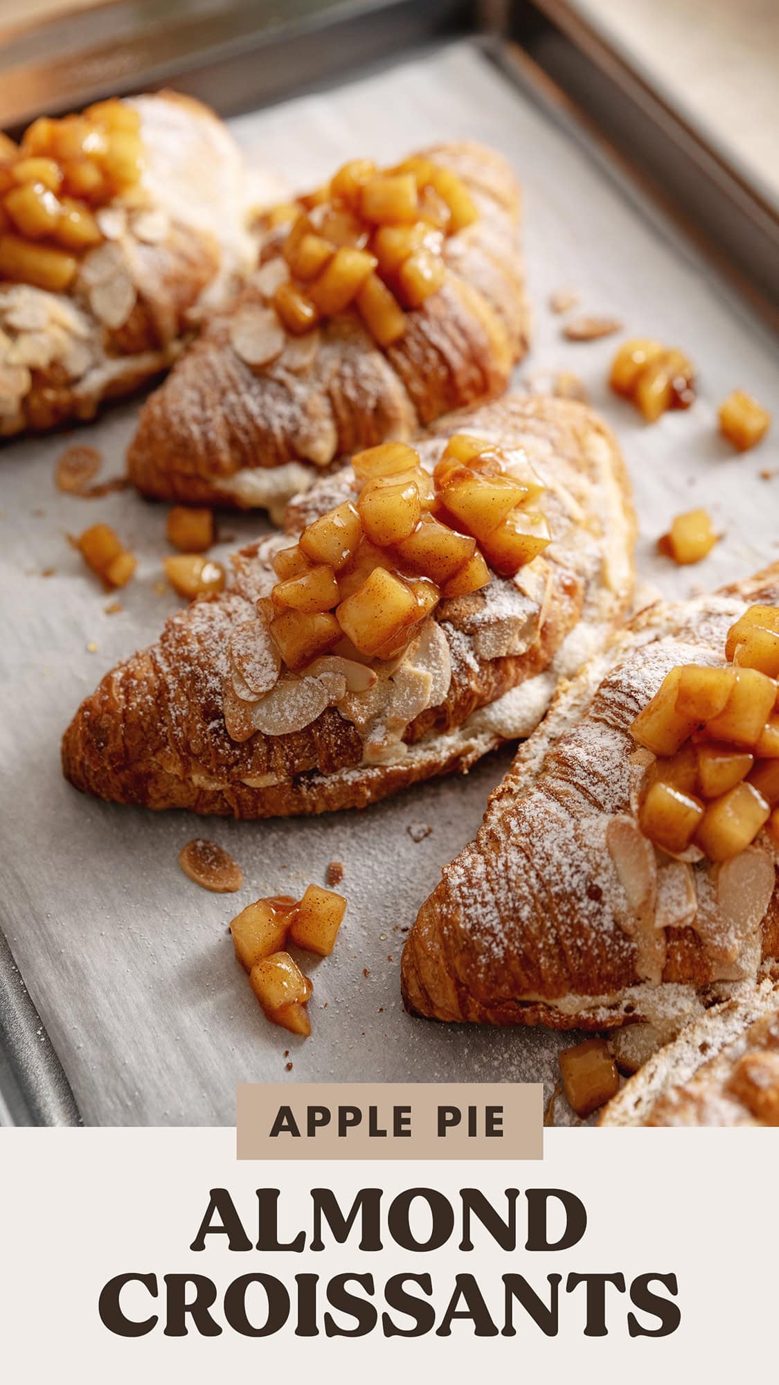 Apple Pie Almond Croissants - Teak & Thyme