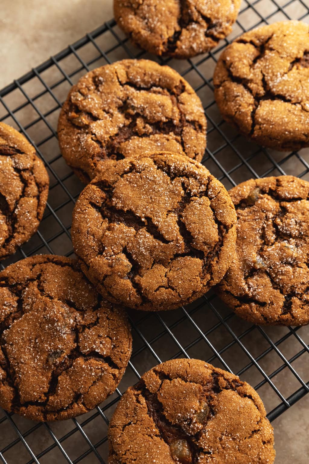 Chewy Ginger Cookies - Teak & Thyme