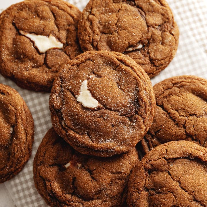 Gingerbread Cheesecake Cookies - Teak & Thyme