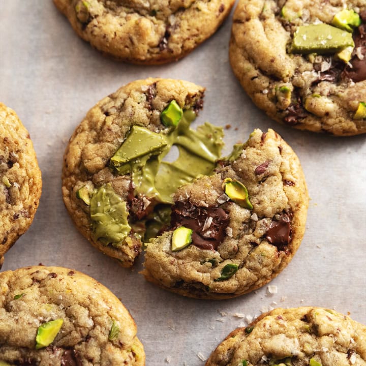 Pistachio Cream Cookies - Teak & Thyme