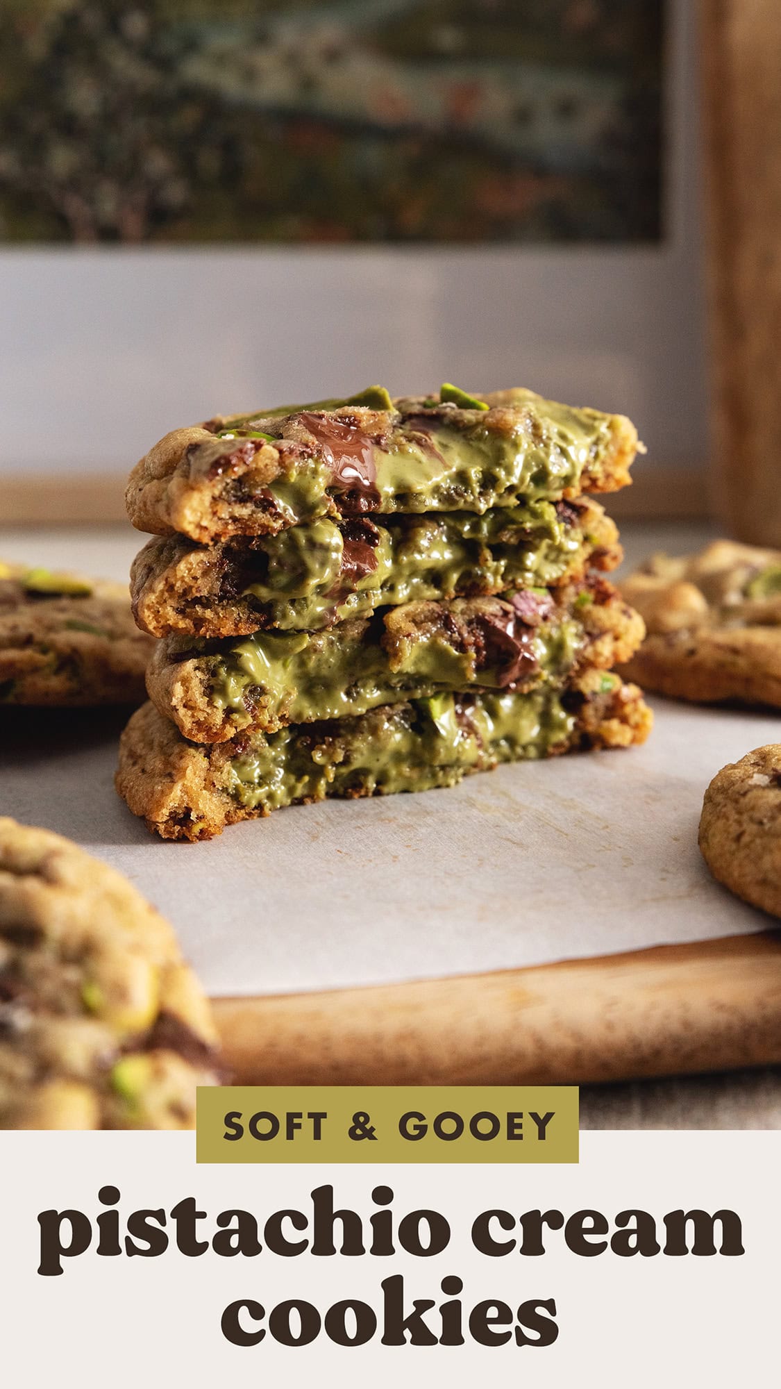 Pistachio Cream Cookies - Teak & Thyme
