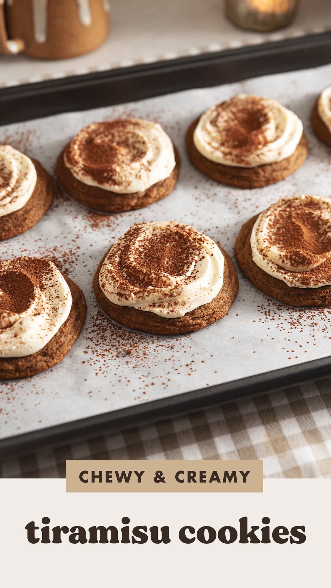 Tiramisu Cookies - Teak & Thyme