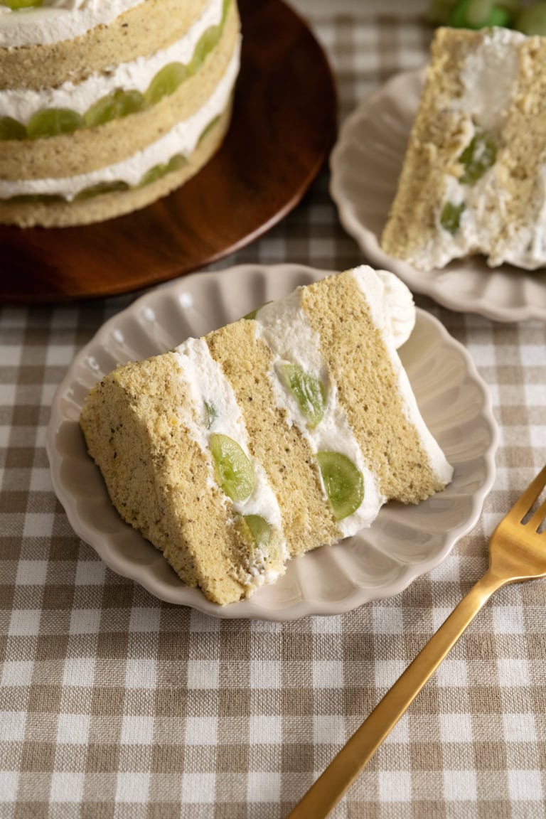 Jasmine Grape Cake - Teak & Thyme