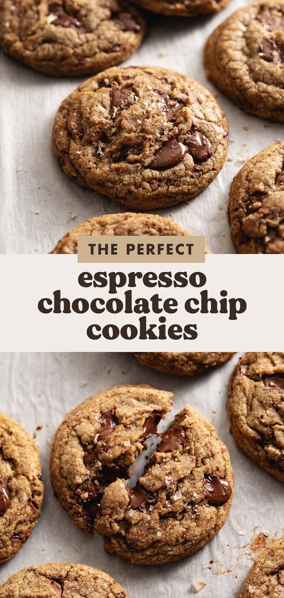 Espresso Chocolate Chip Cookies - Teak & Thyme
