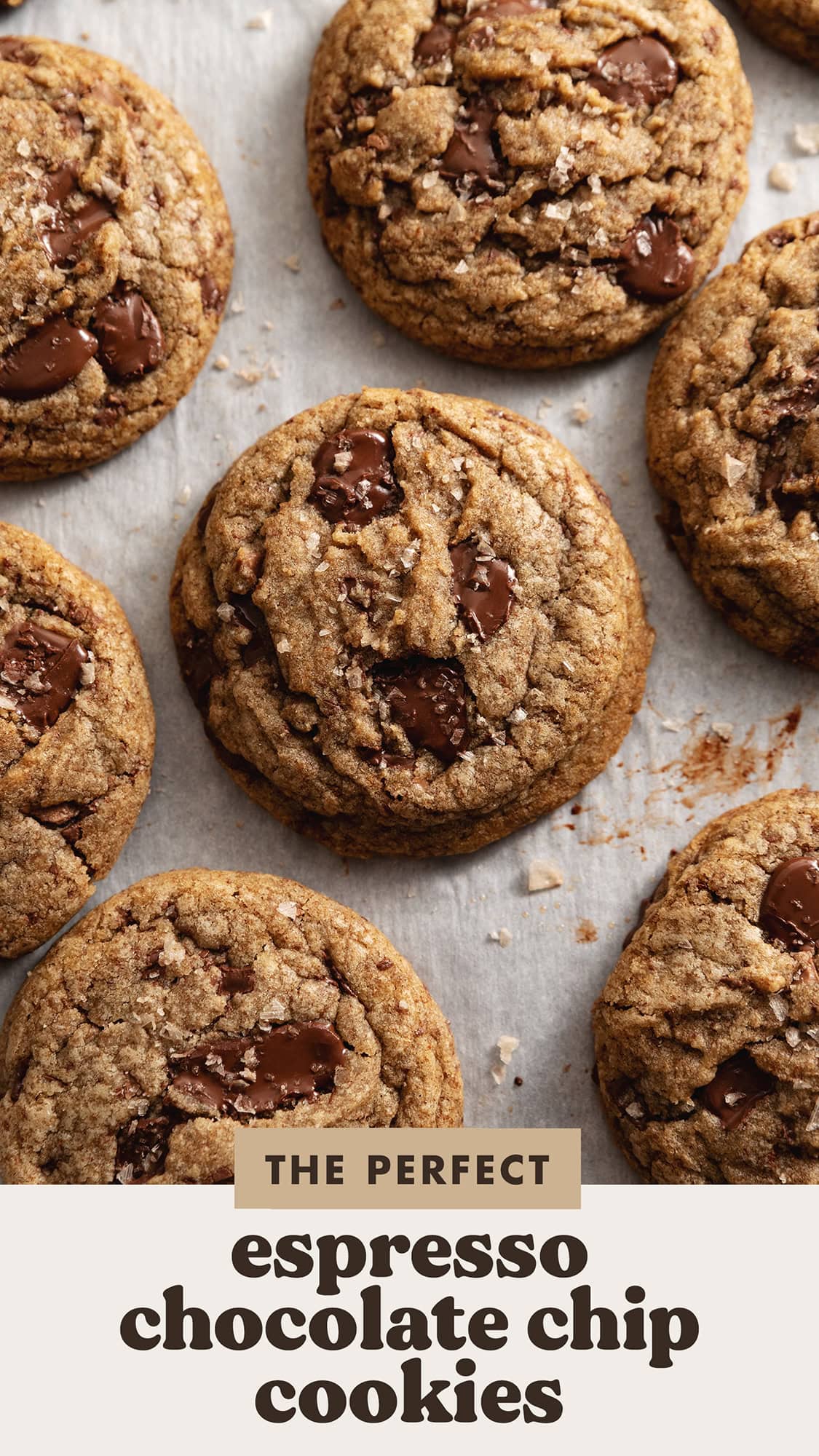 Espresso Chocolate Chip Cookies - Teak & Thyme
