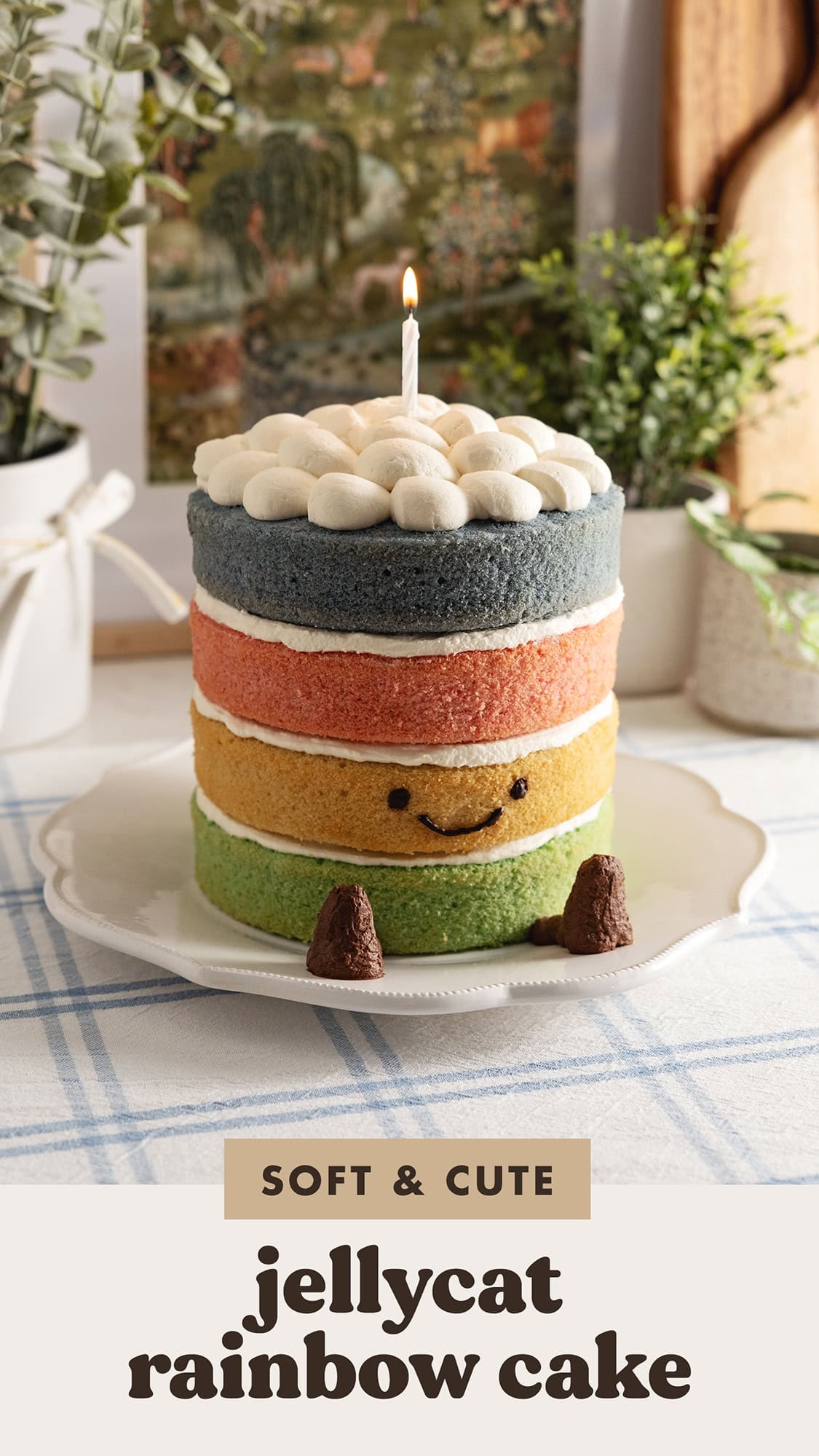 Jellycat Rainbow Cake - Teak & Thyme