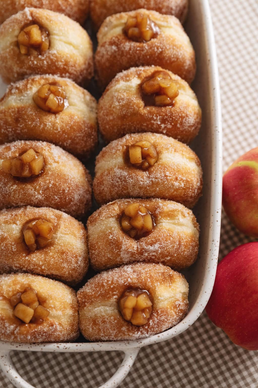 Apple Pie Donuts - Teak & Thyme