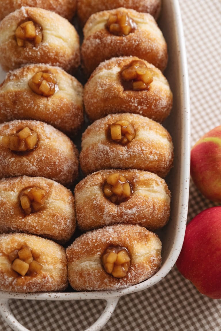 Apple Pie Donuts - Teak & Thyme