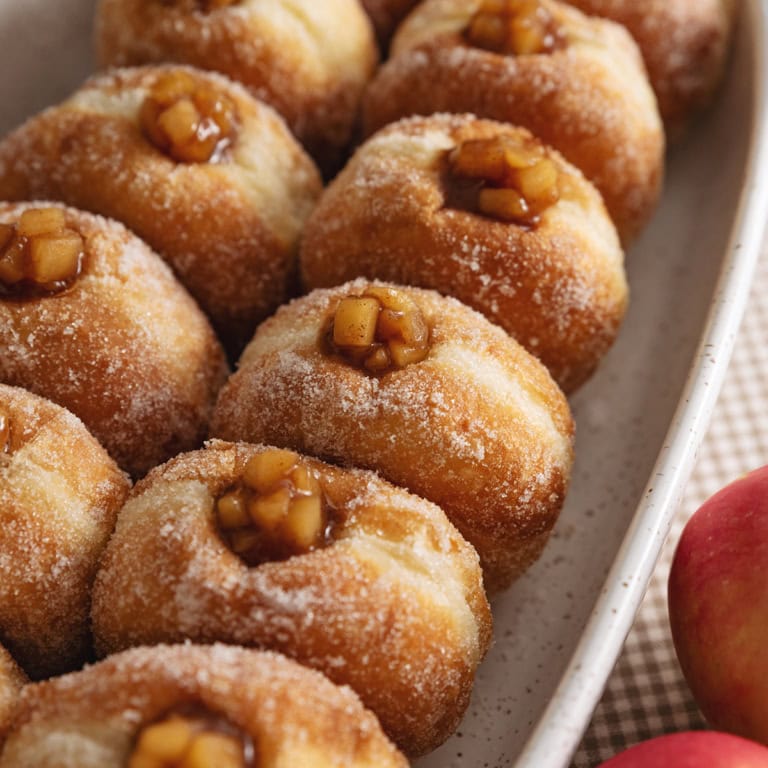 Apple Pie Donuts - Teak & Thyme