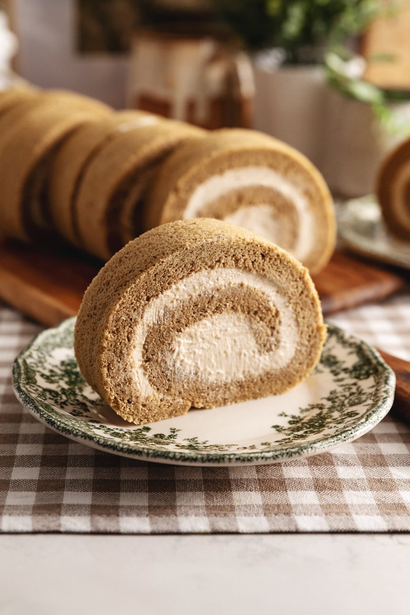 Coffee Swiss Roll - Teak & Thyme